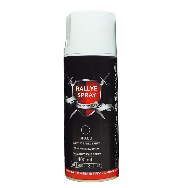 RALLYE SPRAY BIANCO LUCIDO 400ml - Chimica Spray - Power Top®